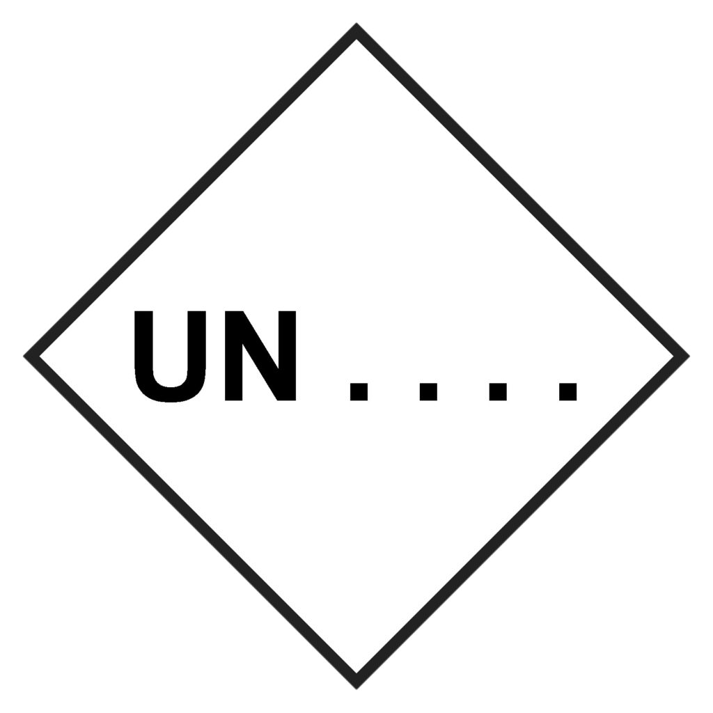 UN Nummer Aufkleber kaufen | aufkleber.org