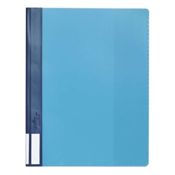 Durable Sichthefter DURALUX® - A4 überbreit, Hartfolie, blau - Aufkleber-Shop