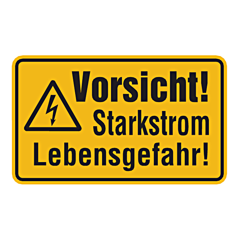 Warnschild Kombischild Warnschild Kombischild