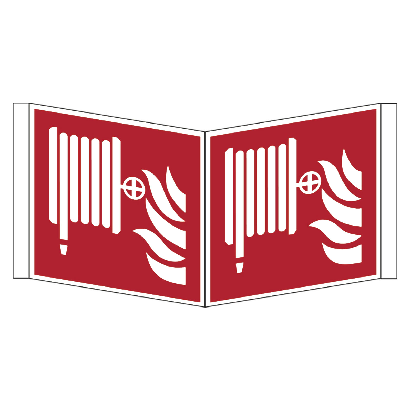 Winkelschild Löschschlauch | verschiedene Ausführungen - Aufkleber-Shop