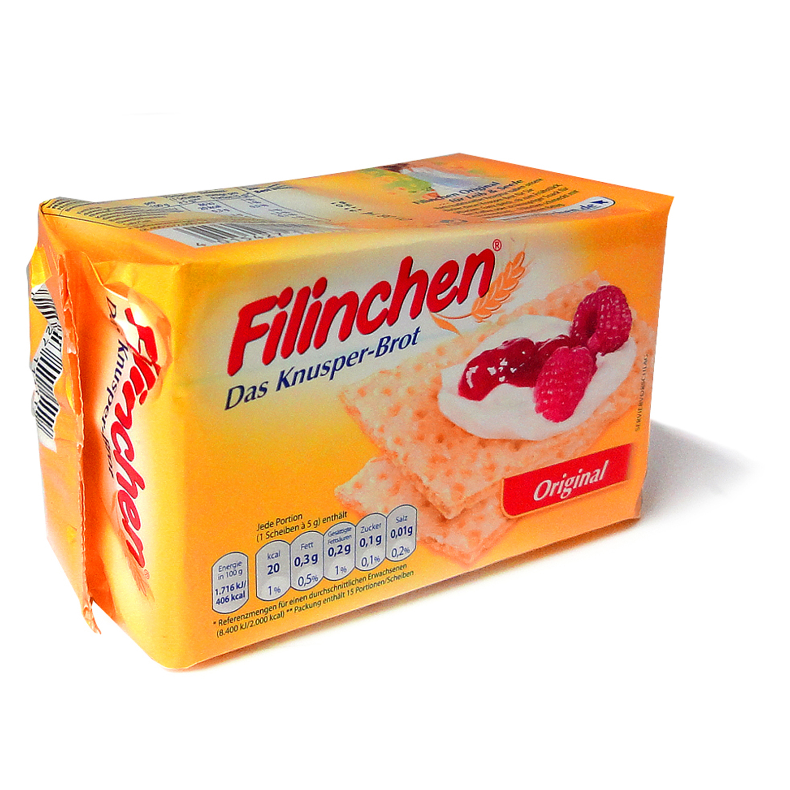 30er Pack Filinchen Das Knusper-Brot Original (30 x 75 g) - Aufkleber-Shop