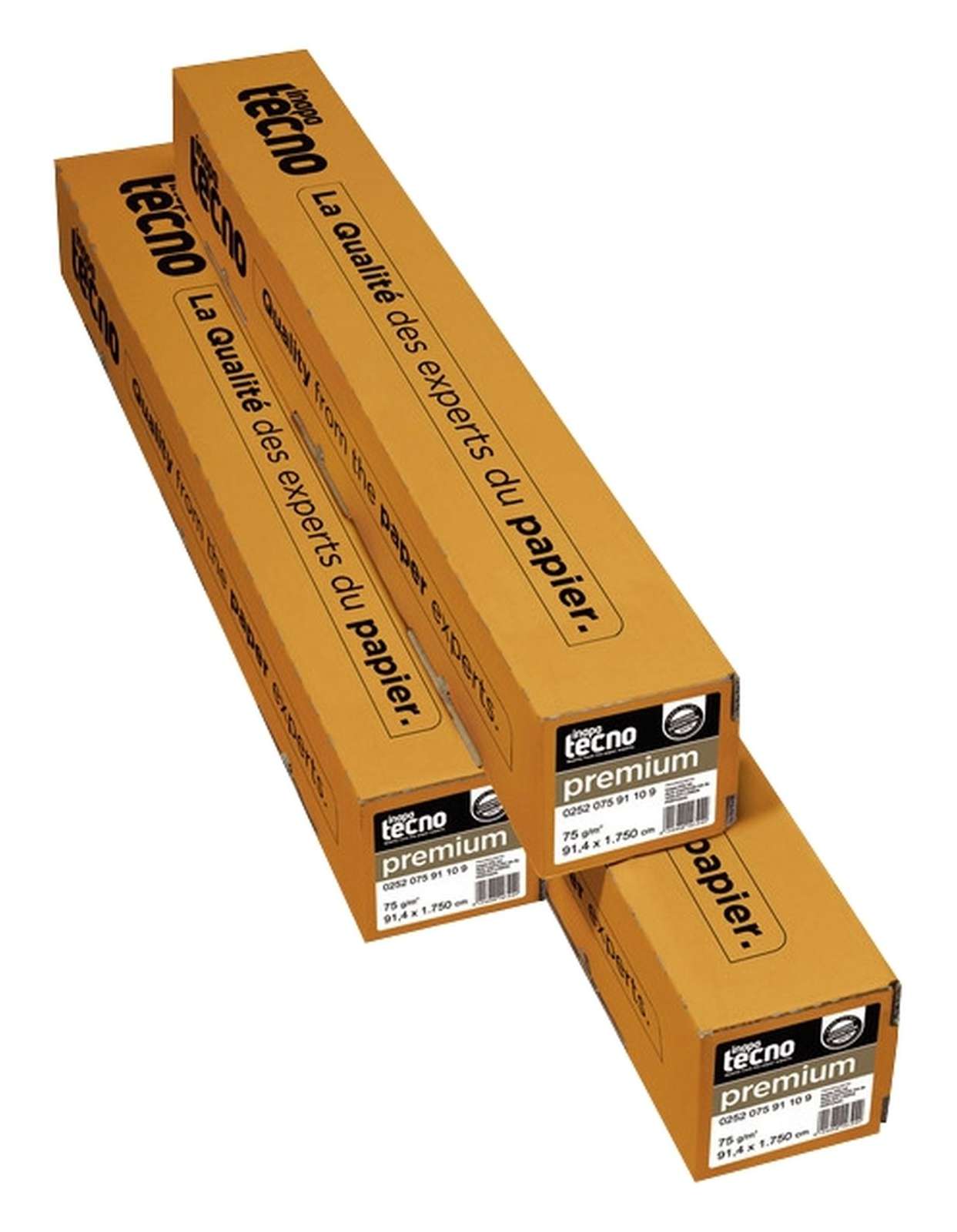 Inapa tecno premium für Großformatdruck - 914 mm x 175 m, 75 g/qm, Kern ...