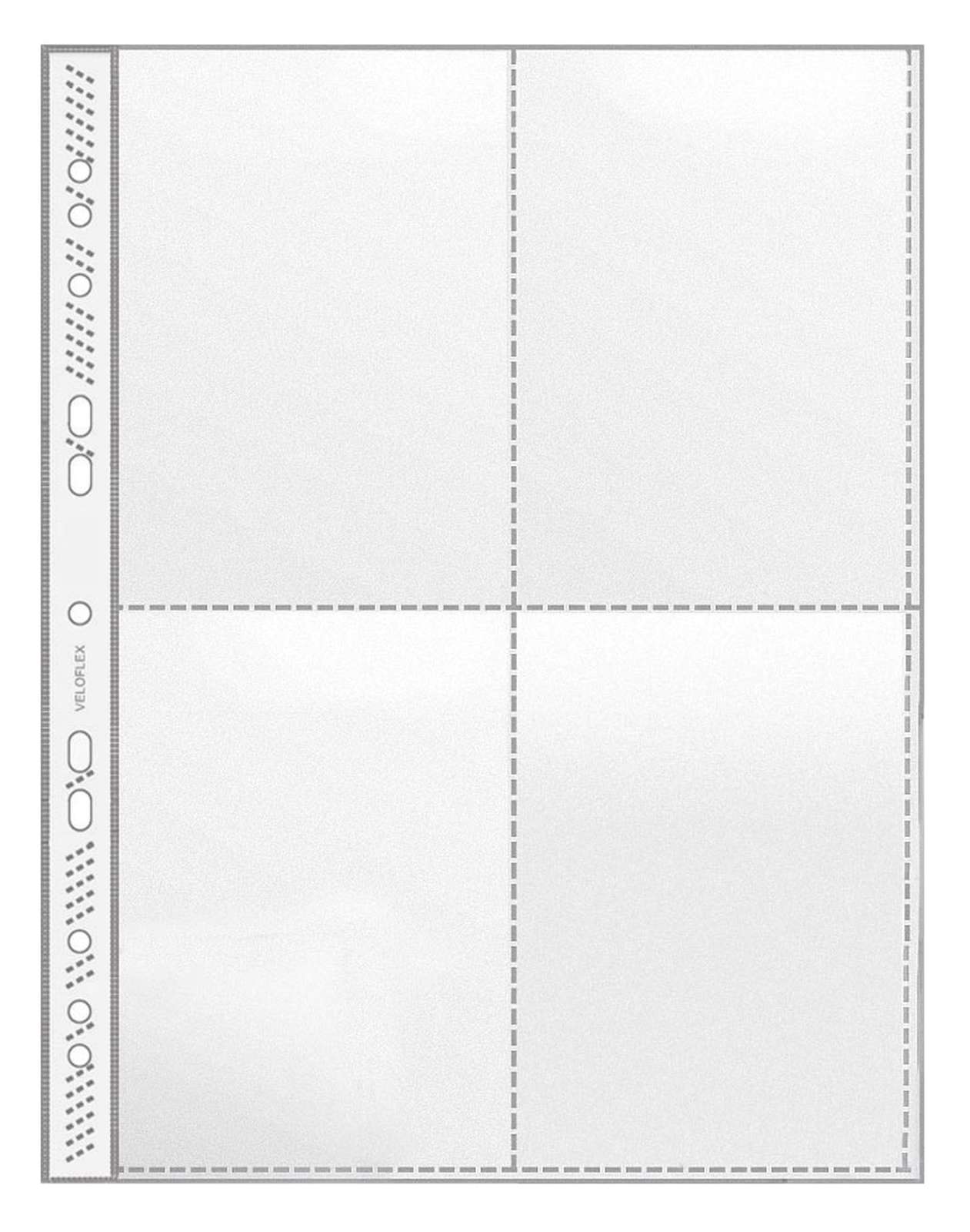 Veloflex® Sammelhülle - A4, 4-tlg. - Aufkleber-Shop