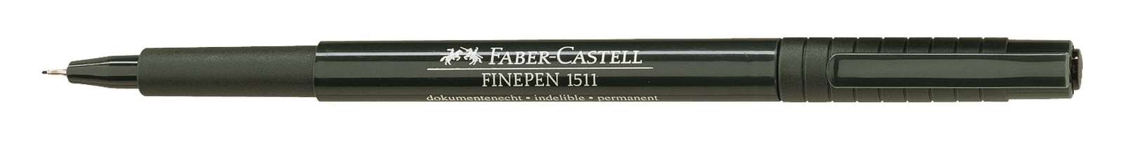 Faber-Castell Feinschreiber FINEPEN 1511 - 0,4 mm, schwarz - Aufkleber-Shop