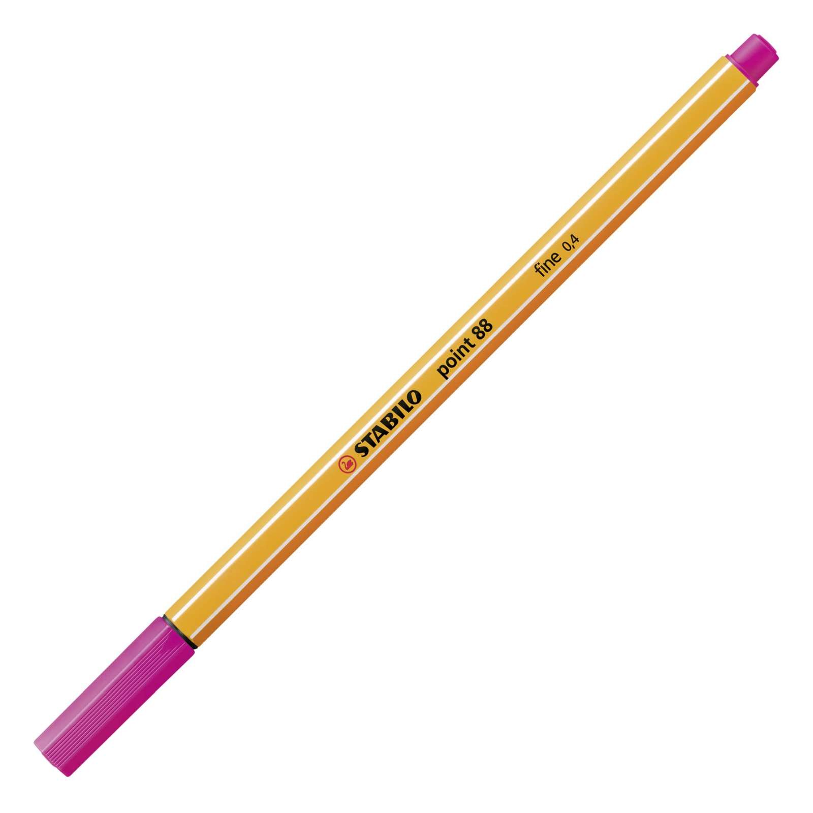 Stabilo® Fineliner point 88®, 0,4 mm, pink - Aufkleber-Shop