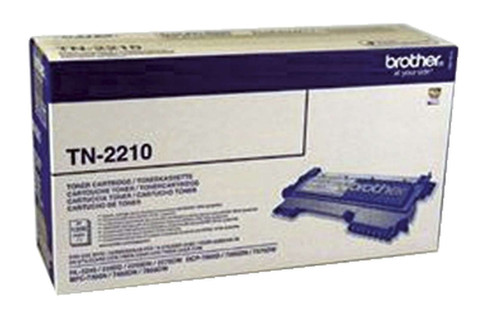 Brother® Toner schwarz, 1.200 Seiten, TN2210 - Aufkleber-Shop