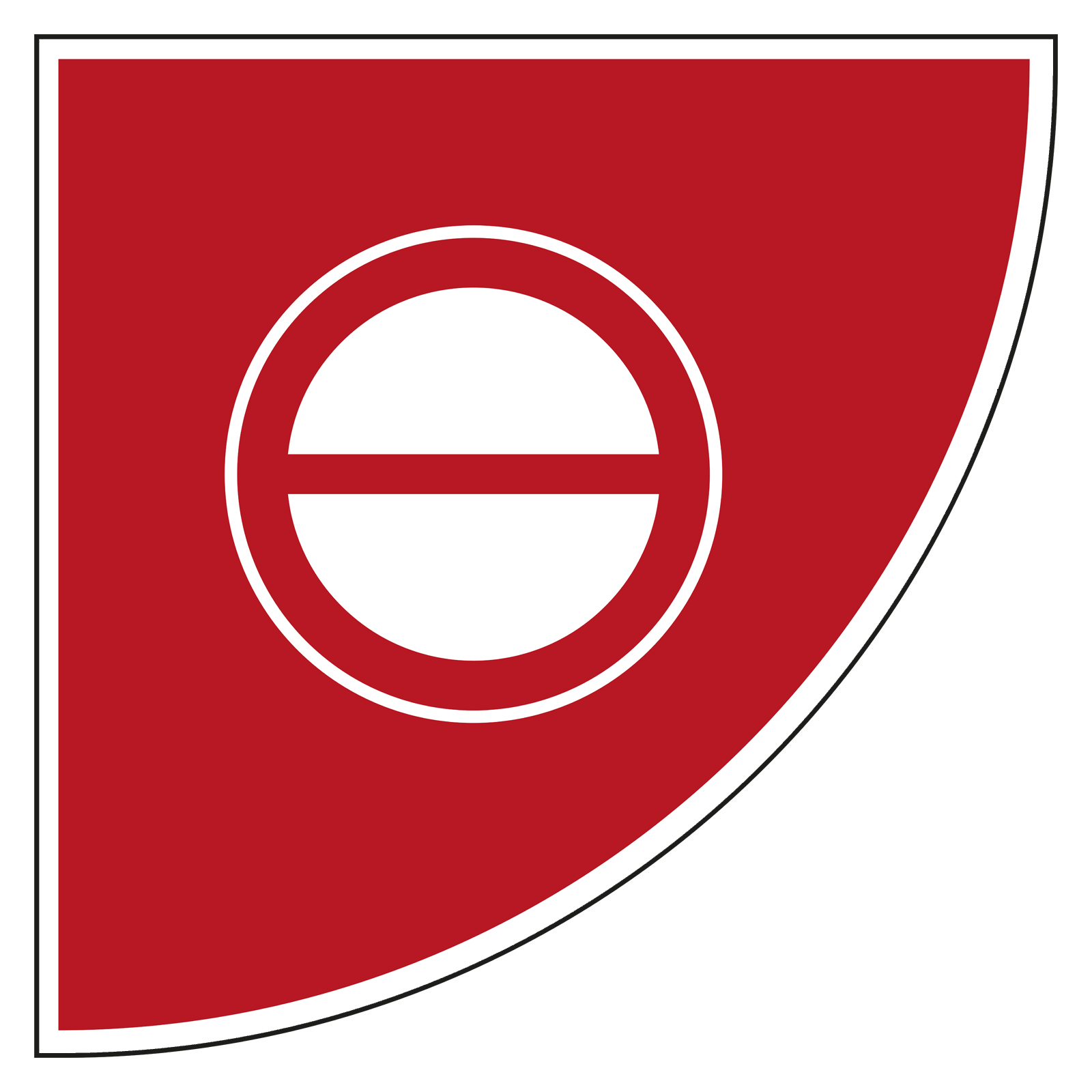 Tür Bodenmarkierung Allgemeines Verbotszeichen | aufkleber.org ...