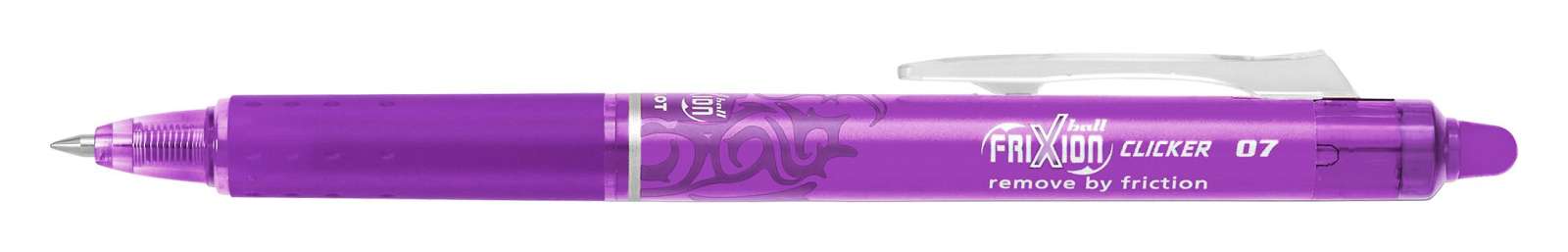PILOT Tintenroller FriXion Clicker - 0,4 mm, purple, radierbar ...