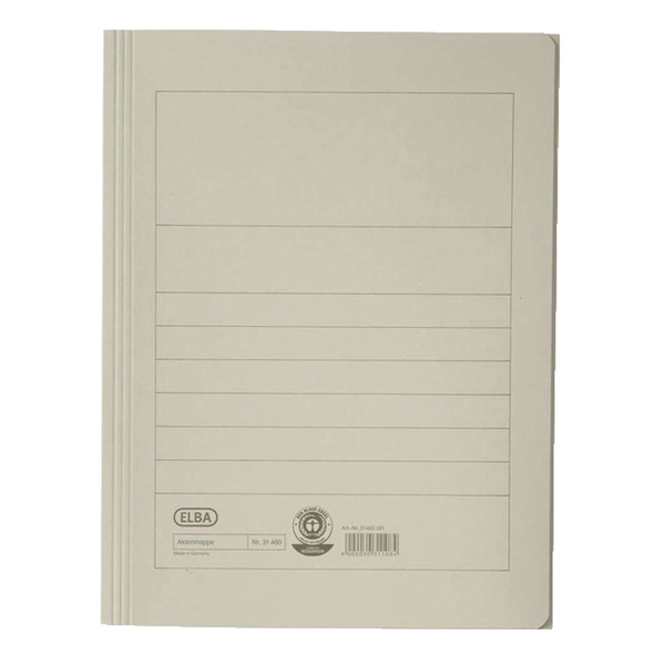 Elba Aktenmappe, Manilakarton (RC), 250 g/qm, A4, 15 mm, grau ...